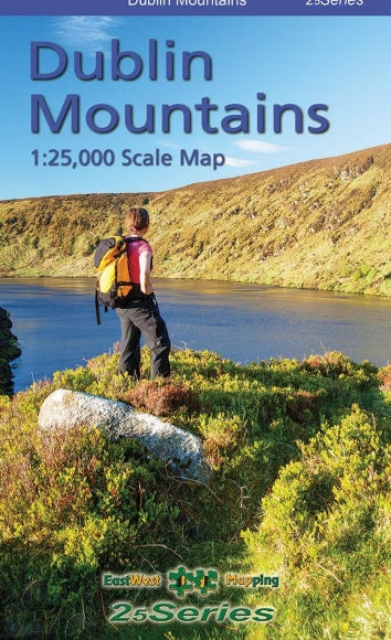 Laminated Dublin Mountains Map | Fast Delivery | OAS.ie
