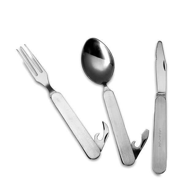 LifeVenture Folding Cutlery Set | Fast Delivery | OAS.ie